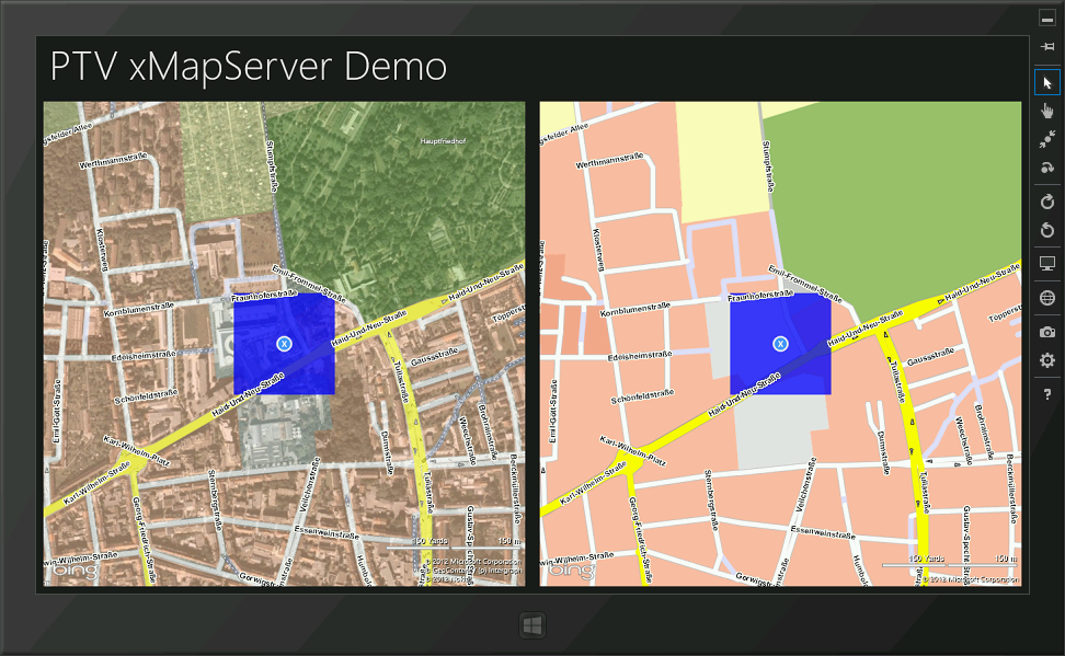 Ways to integrate a touch-friendly PTV xServer map for the Windows 8 UI ...